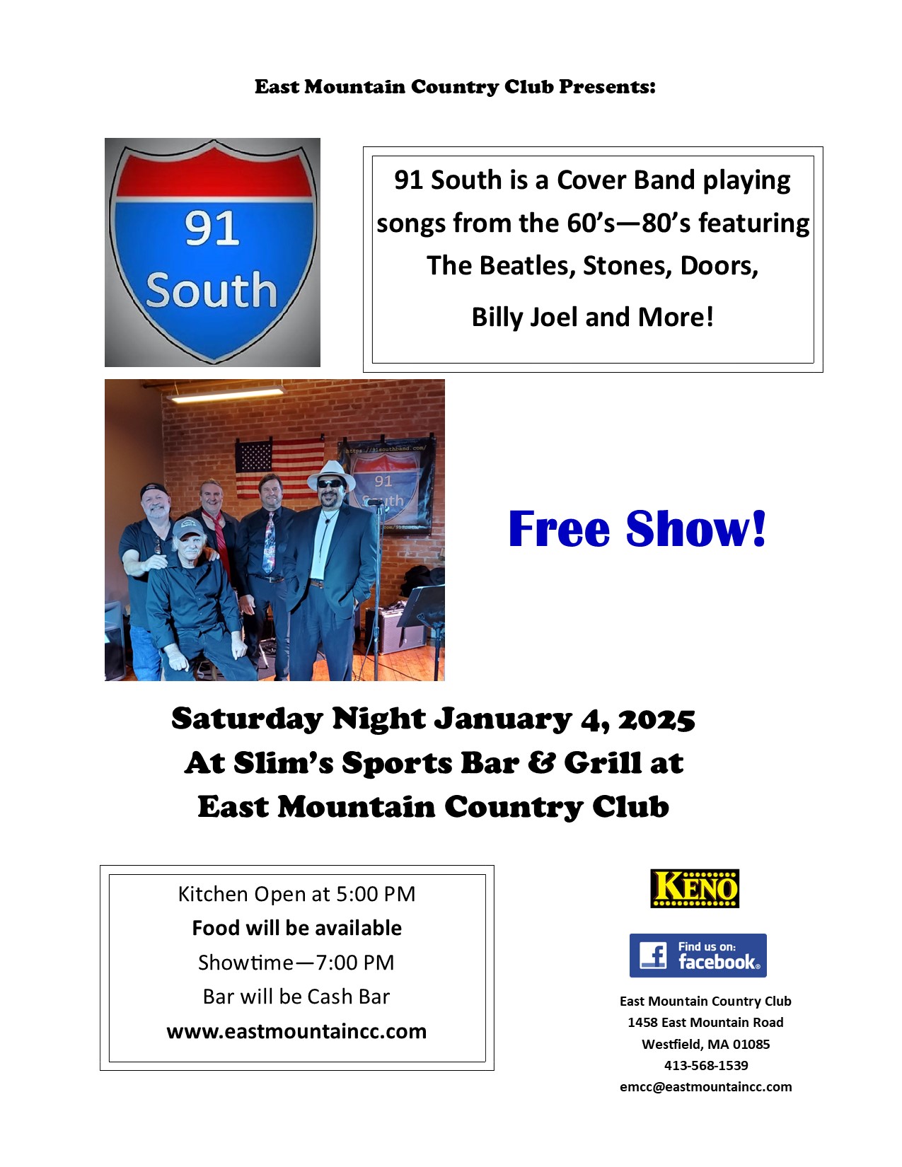 Upcoming Events - East Mountain Country Club